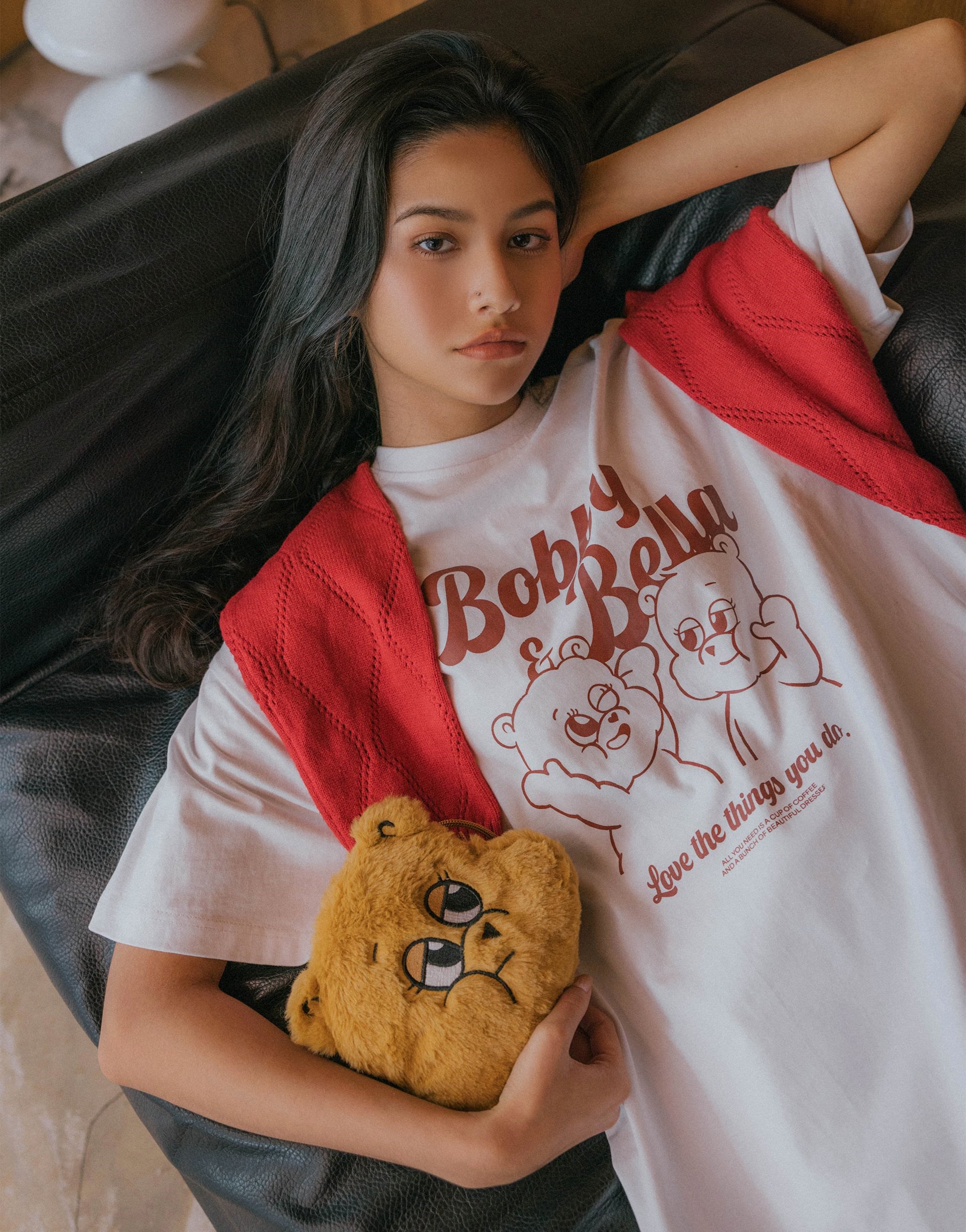 (預購12月底出貨)Bobby&Bella熊臉造型小包 ｜ Mercci22 打造多元質感穿搭