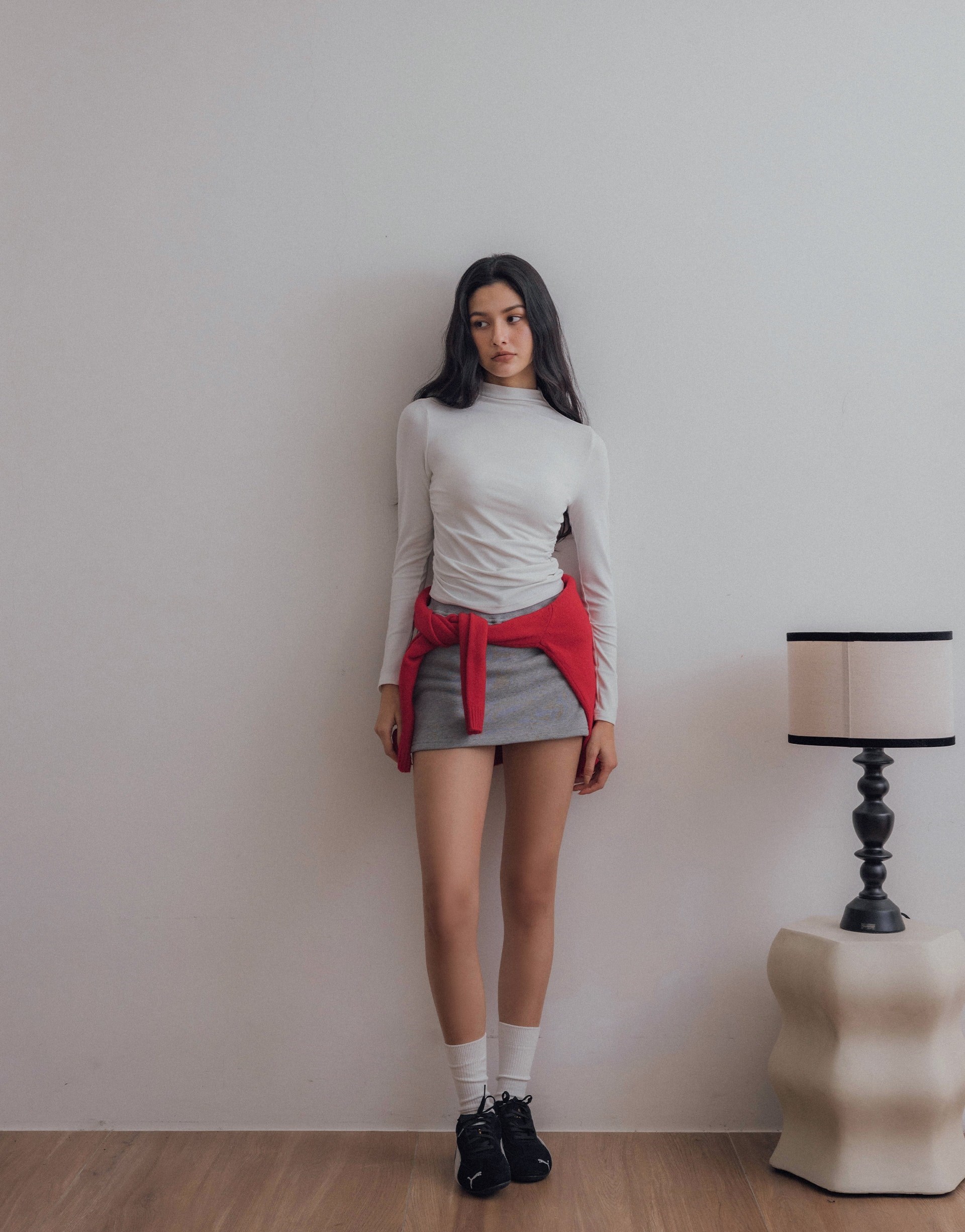 高領合身上衣(22) ｜ Mercci22 打造多元質感穿搭