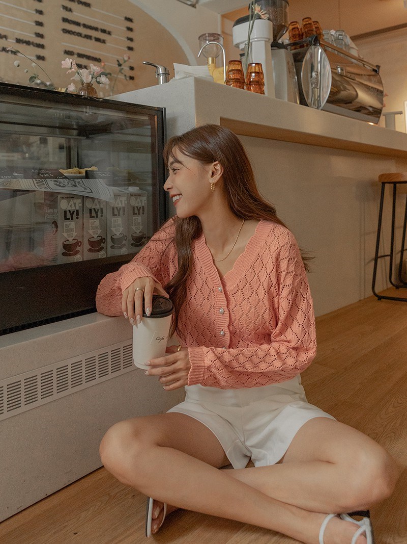 花邊鏤空針織外套 ｜ Mercci Boutique NO.22