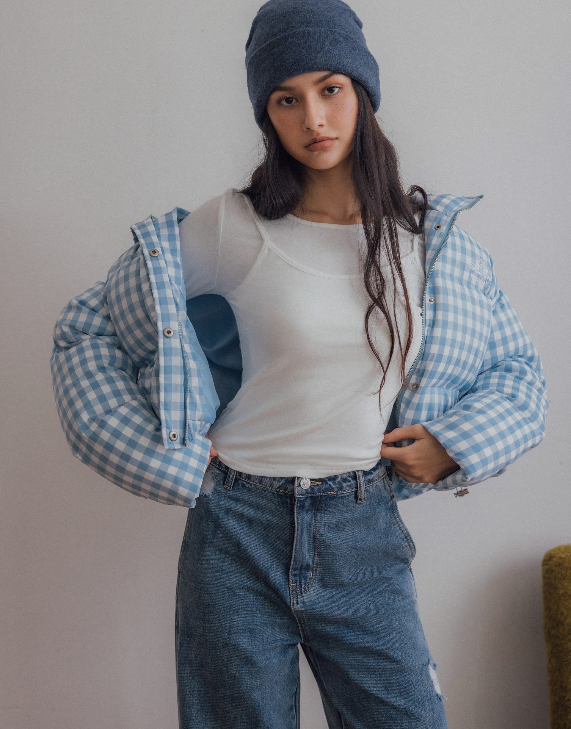 兩件式細肩打底上衣(22) ｜ Mercci22 打造多元質感穿搭